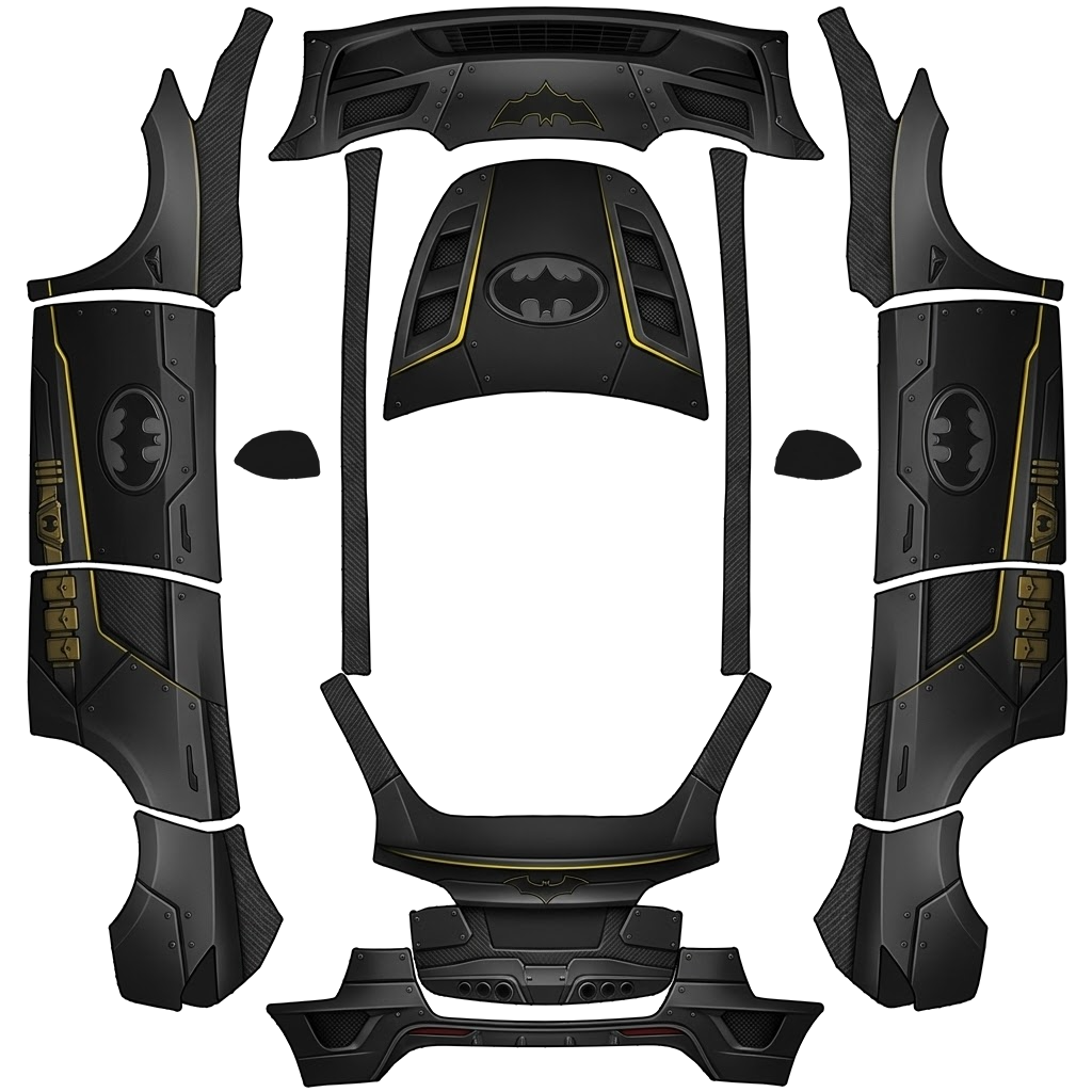 Batmobile | Tesla Wrap Gallery