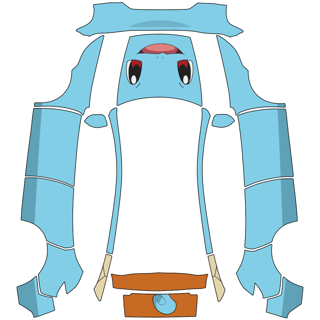 Pokémon Squirtle | Tesla Wrap Gallery