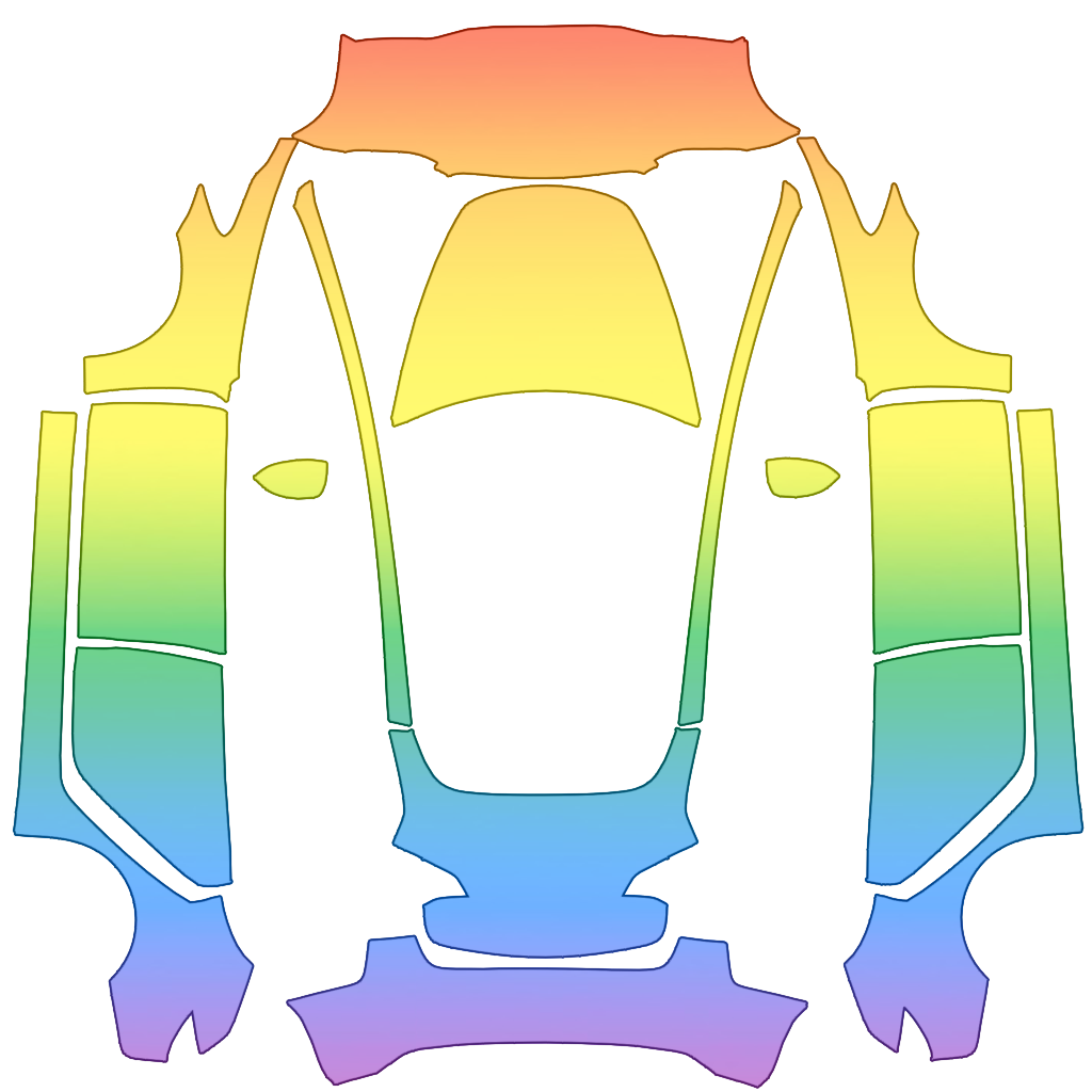 Rainbow | Tesla Wrap Gallery