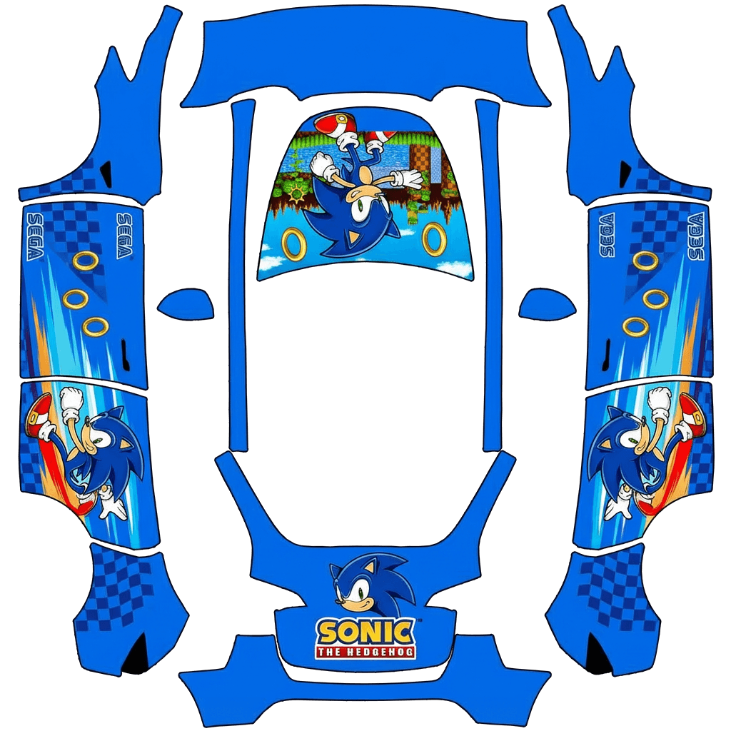 Sonic the Hedgehog | Tesla Wrap Gallery