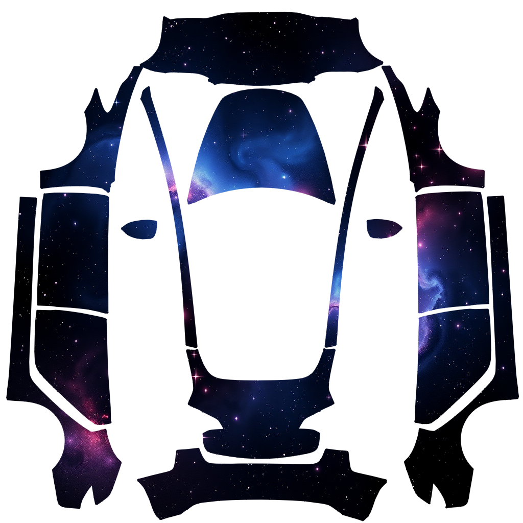 Galaxy skin | Tesla Wrap Gallery