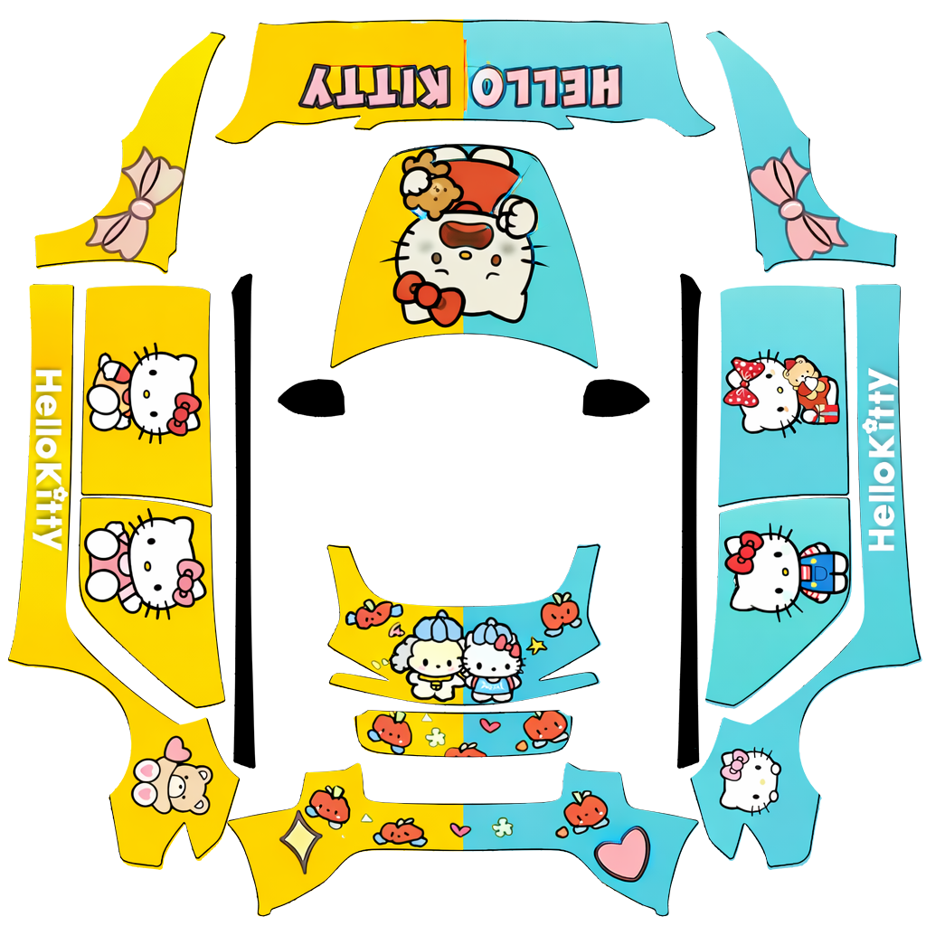 HELLO KITTY | Tesla Wrap Gallery