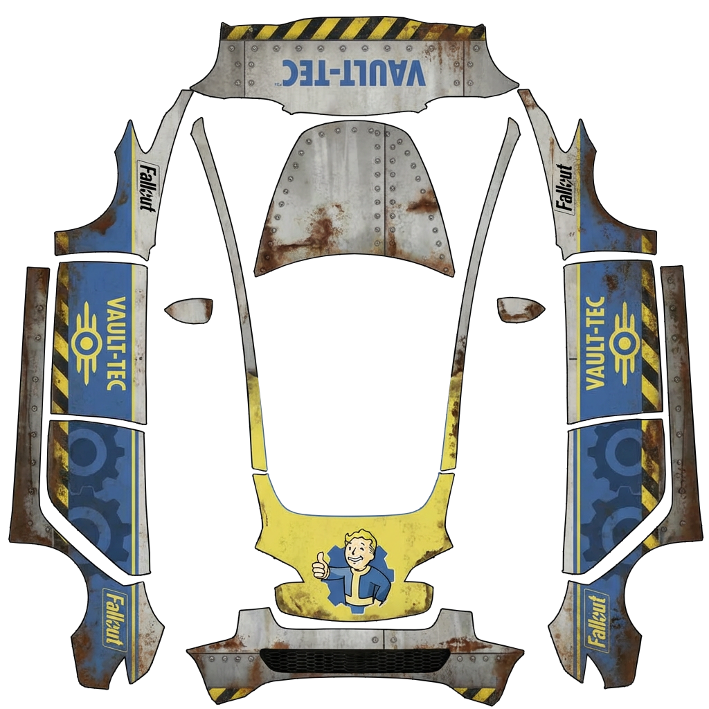 Vault-tec | Tesla Wrap Gallery