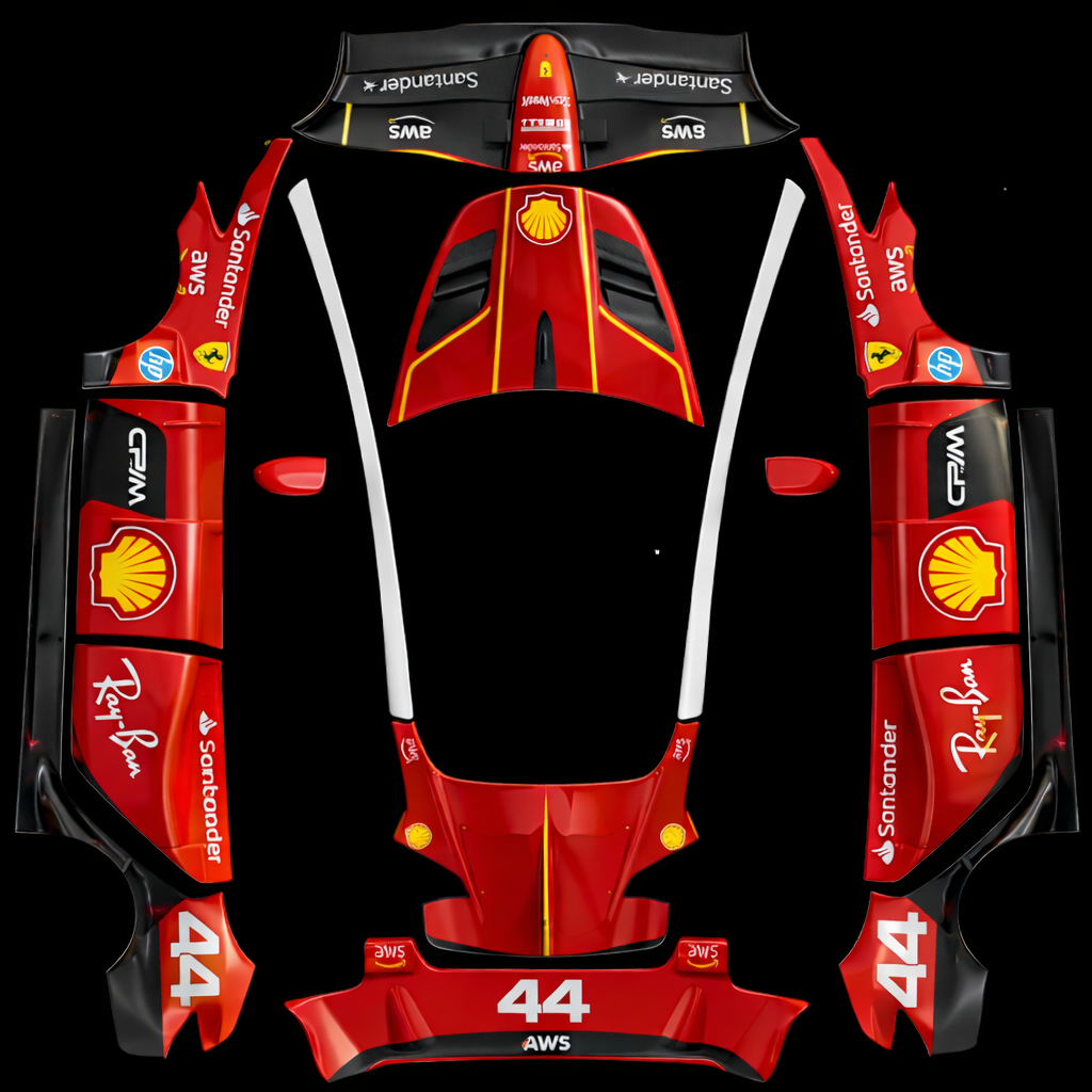 Ferrrari F1 race livery | Tesla Wrap Gallery
