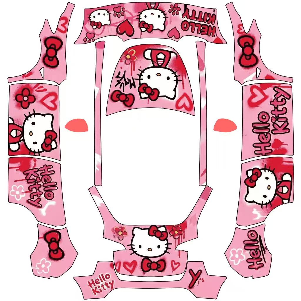 hello kitty | Tesla Wrap Gallery