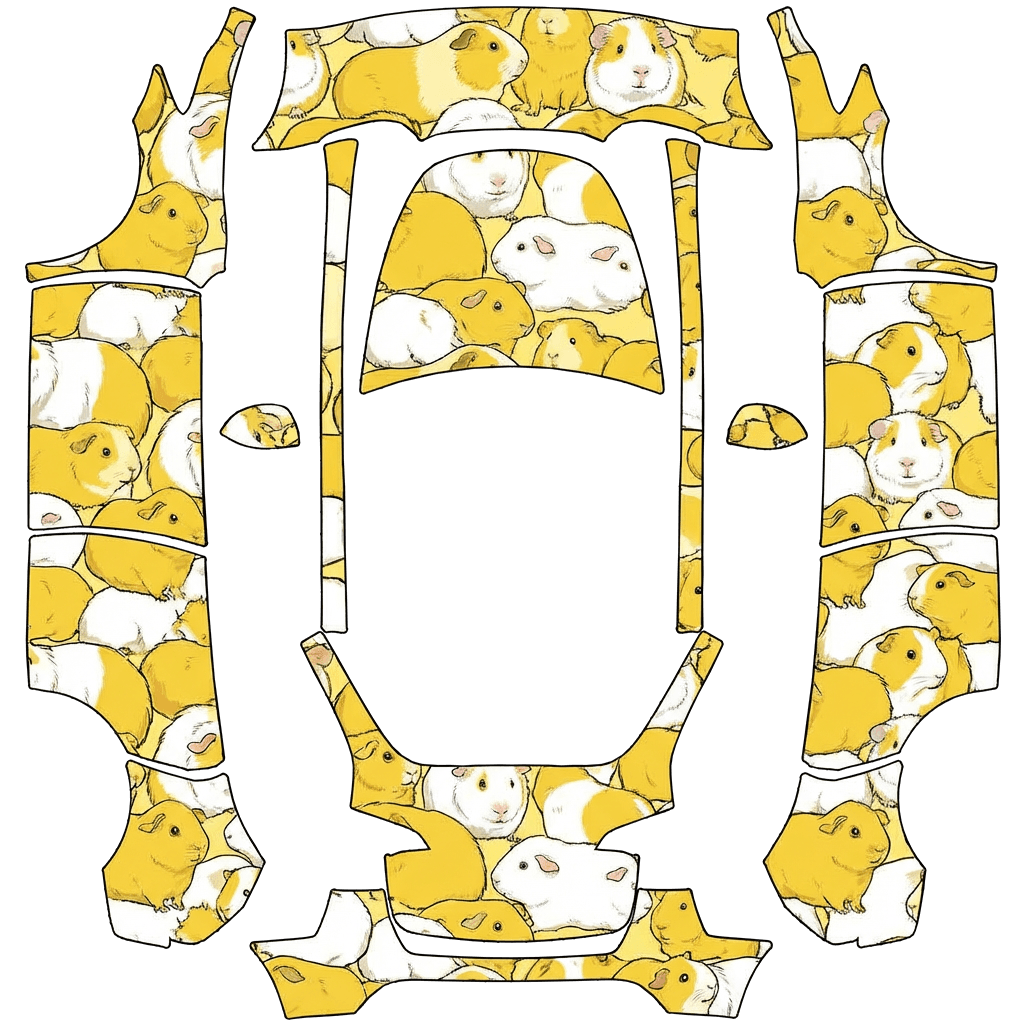 Guinea Pigs | Tesla Wrap Gallery