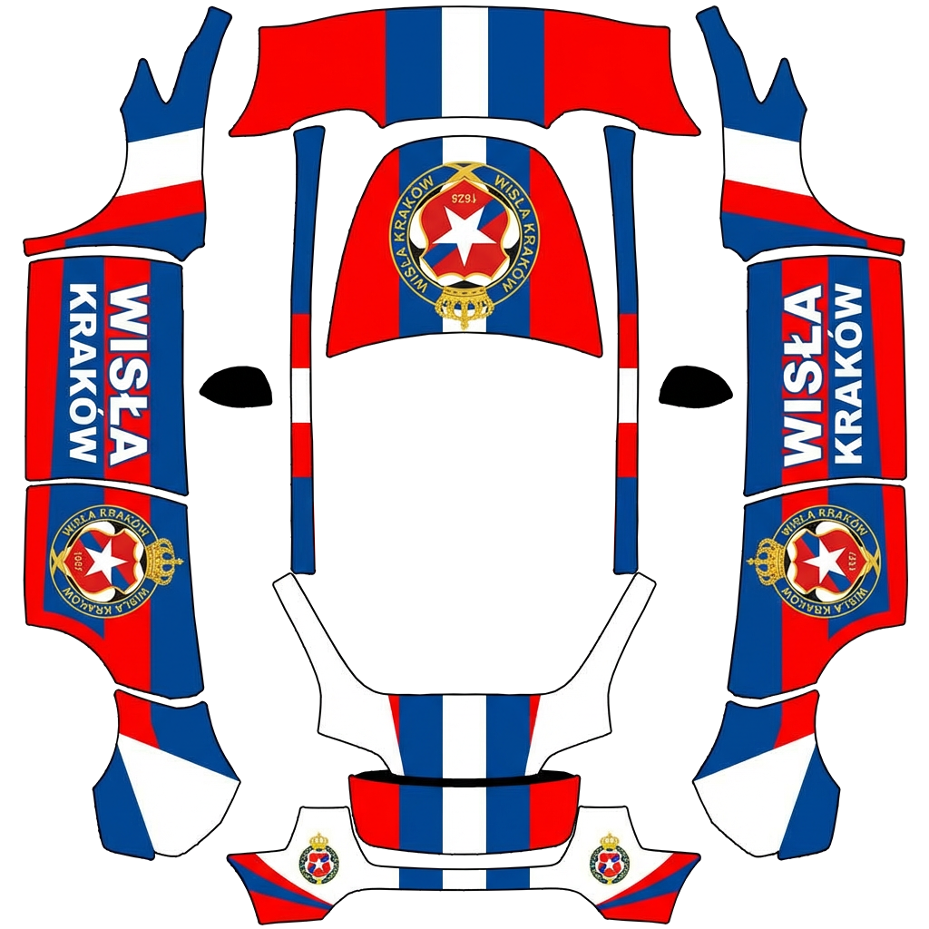 WISŁA KRAKÓW | Tesla Wrap Gallery