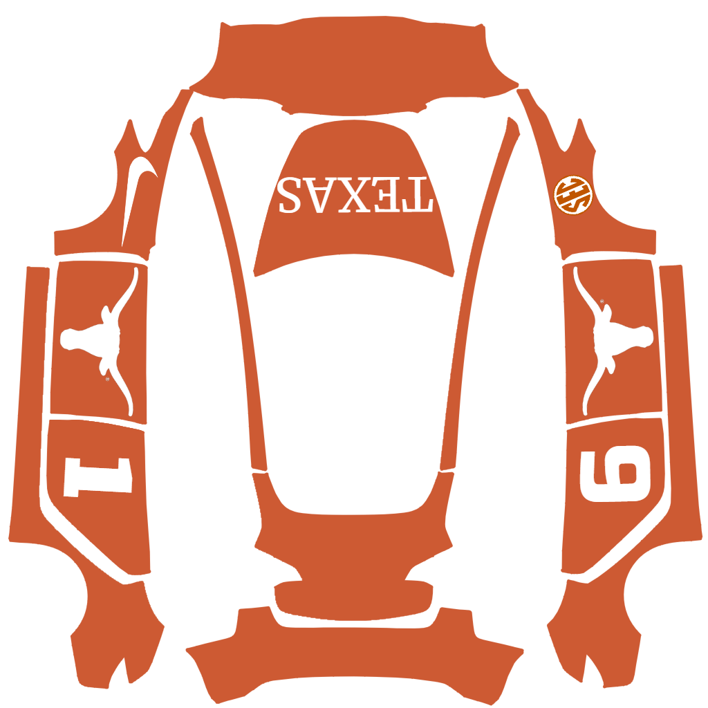 Texas Longhorns 2 | Tesla Wrap Gallery