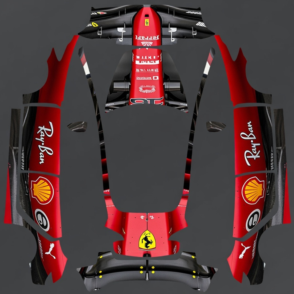 Ferrari F1 livery | Tesla Wrap Gallery