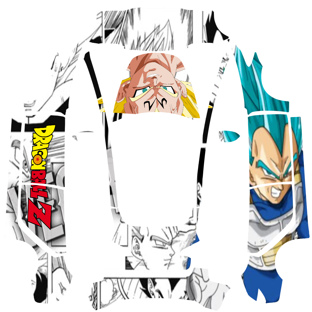 Majin Vegeta | Tesla Wrap Gallery