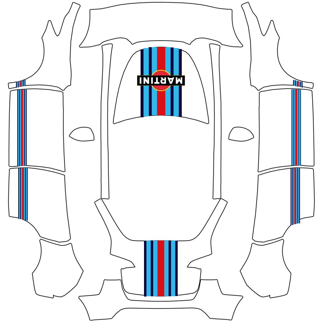 Martini racing | Tesla Wrap Gallery
