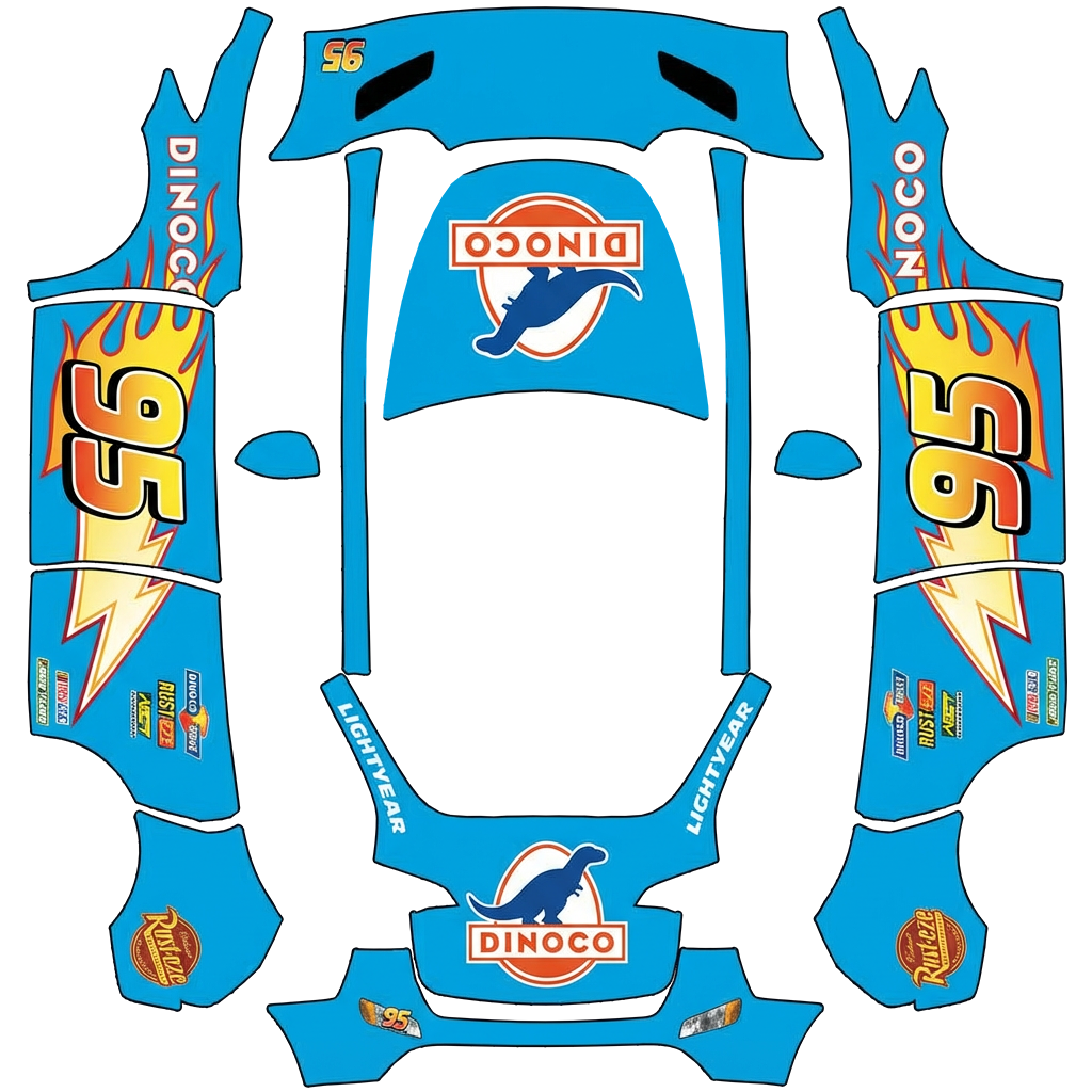 Flash Blue | Tesla Wrap Gallery